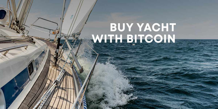 Buy a yacht with Bitcoin (BTC): 10 places to purchase a boat